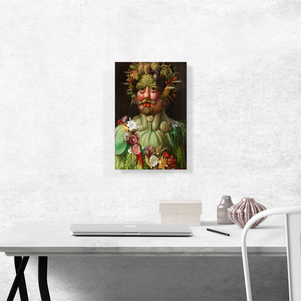 ARTCANVAS Rudolf II of Habsburg as Vertumnus 1590 by Giuseppe Arcimboldo - Wrapped Canvas ...
